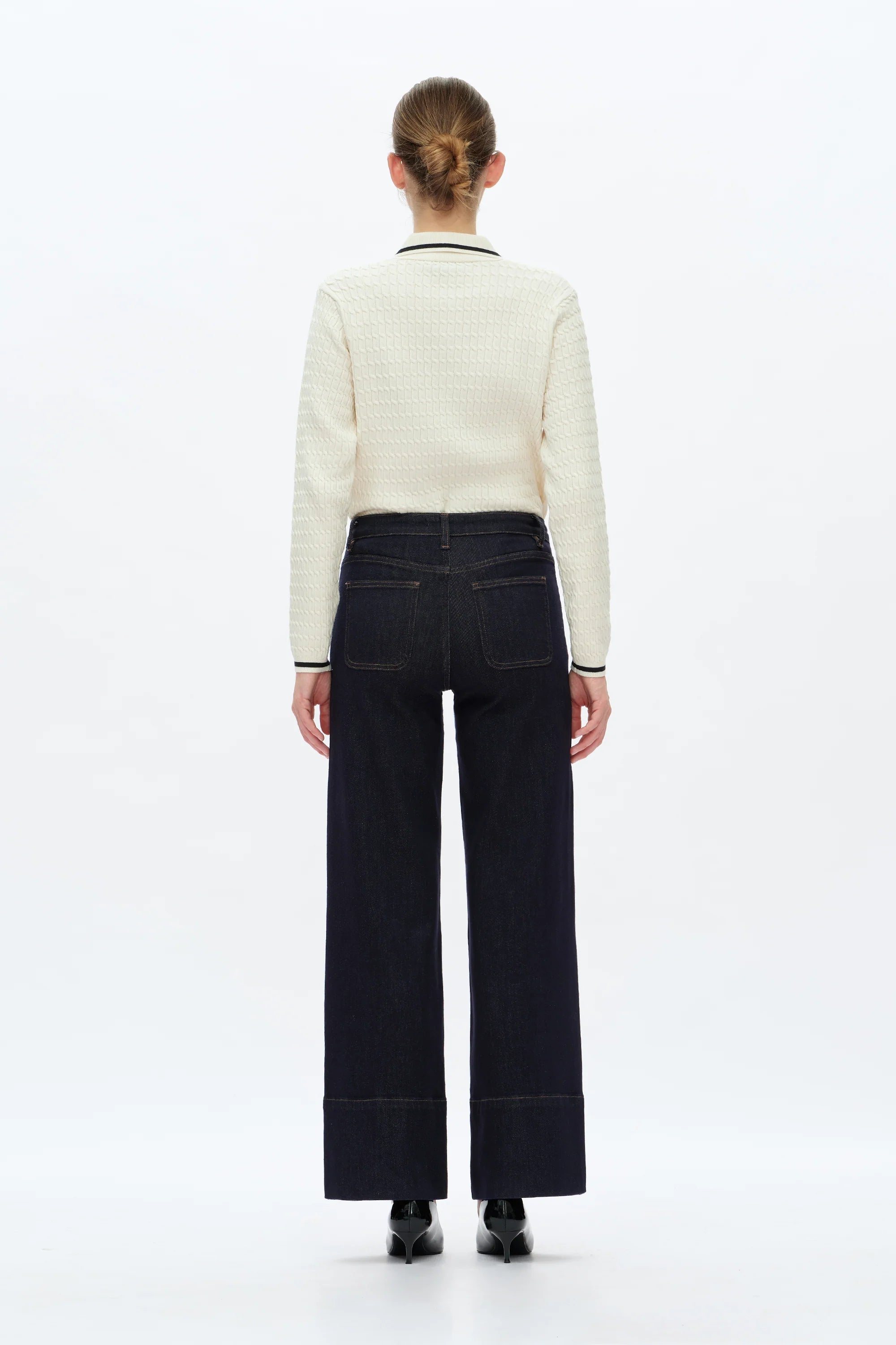 KATIA MID RISE WIDE LEG Denim – Bead Bloom