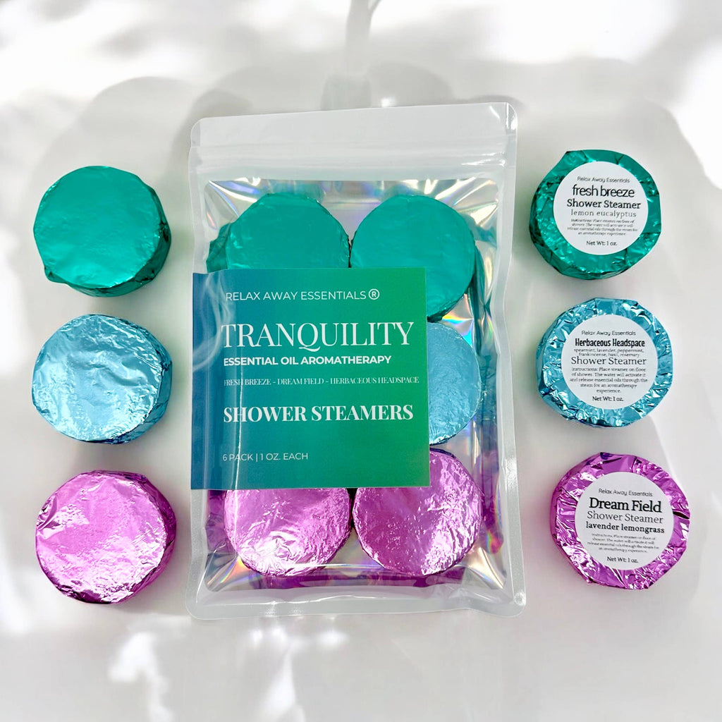 Tranquility Shower Steamers 6 Pack - Made in USA – Bead Bloom
