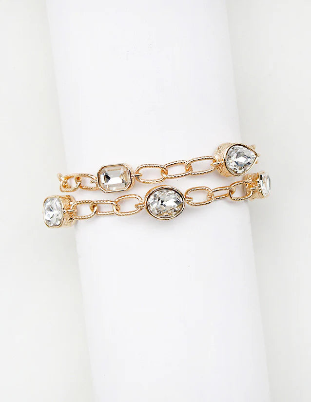 The Lila Double Layer Bracelet – Bead Bloom