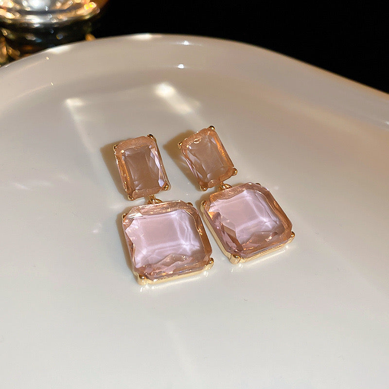 Prism Glow Drop Earrings – Bead Bloom