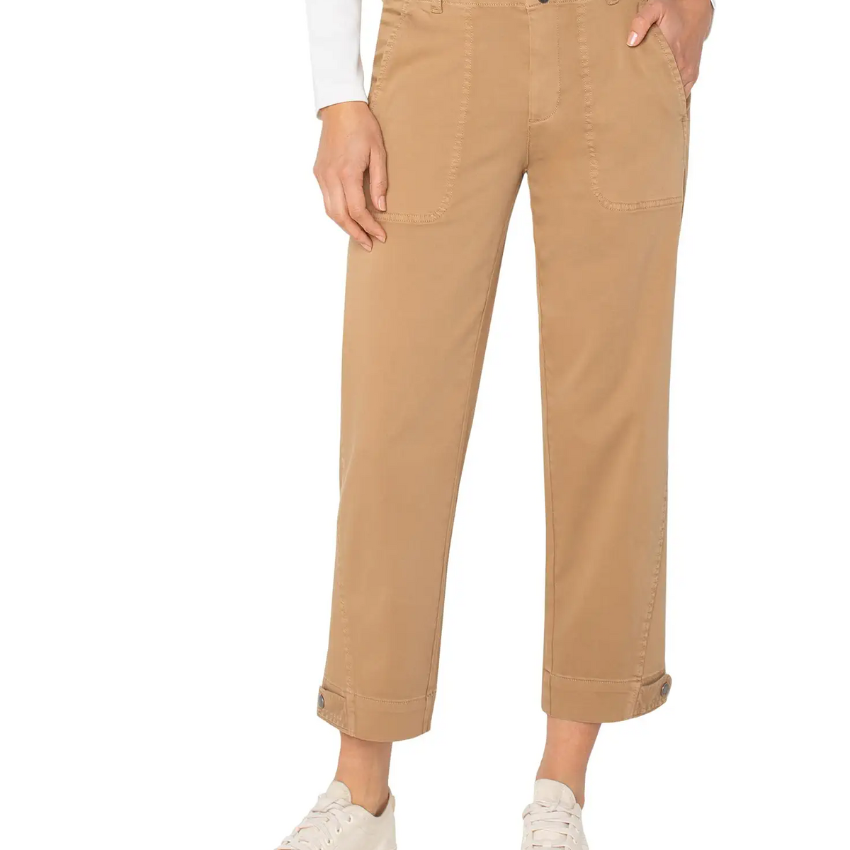 Liverpool Utility crop w/ tab hem! – Bead Bloom